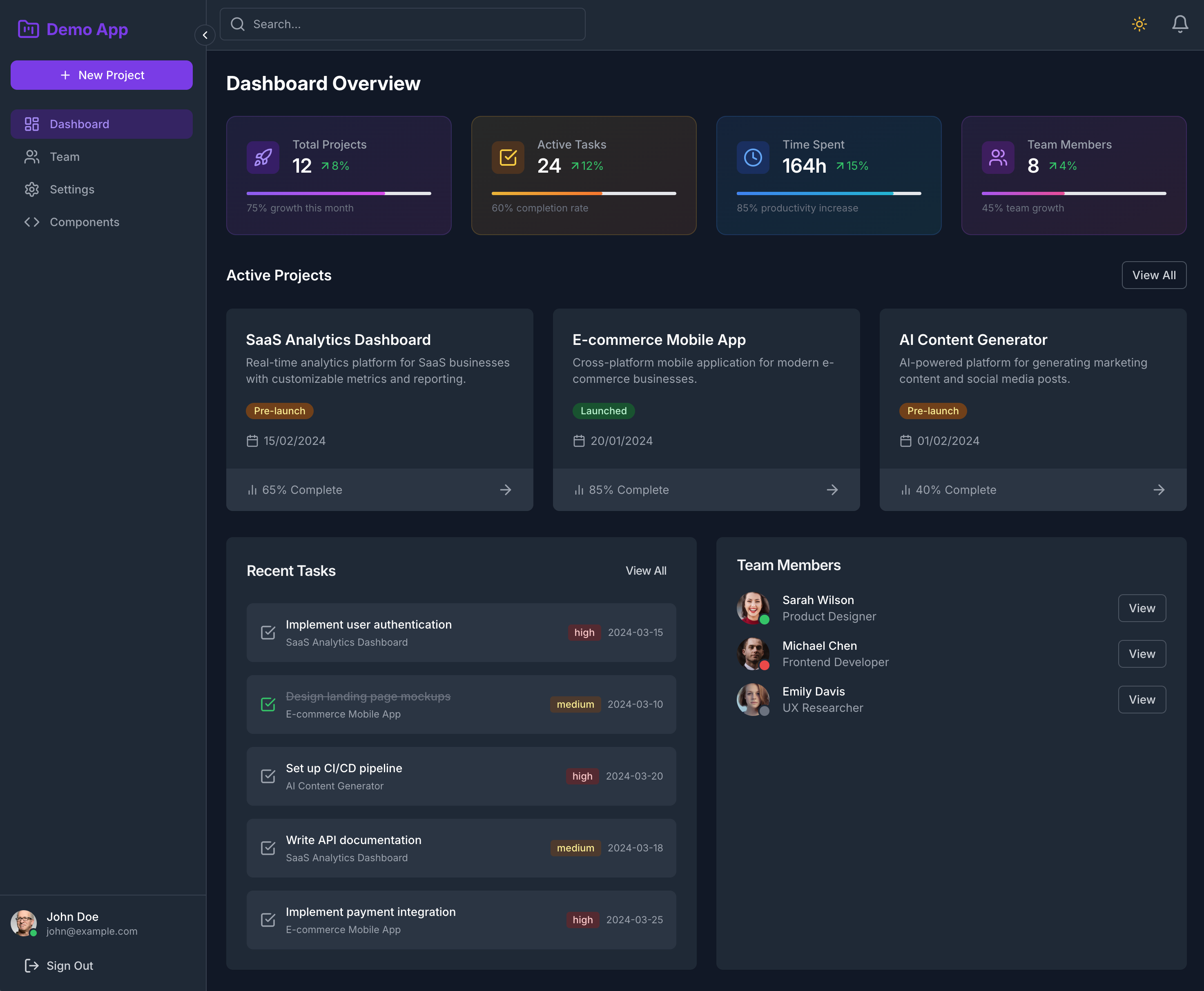 SwiftBoard.dev UI Components
