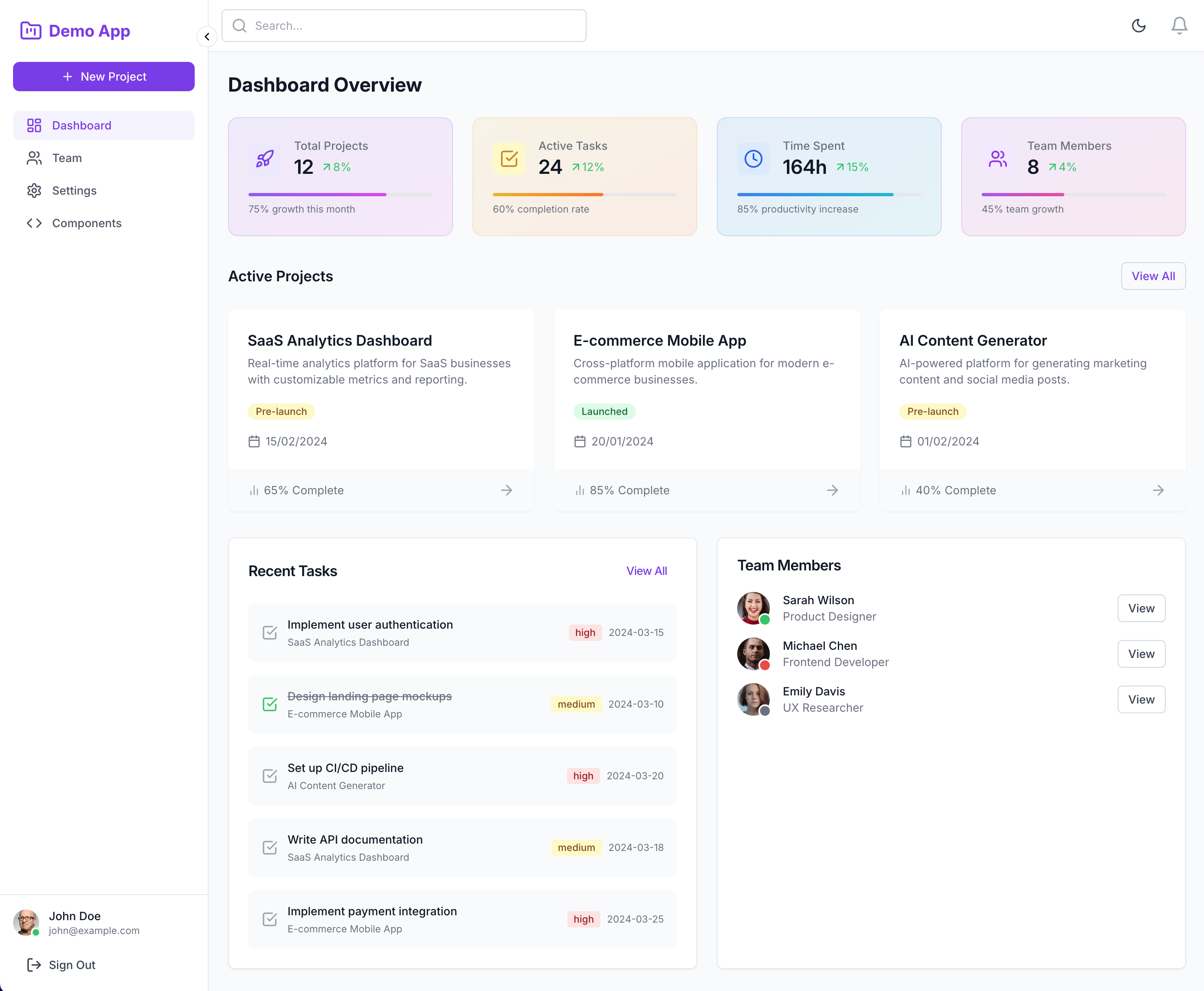 SwiftBoard.dev UI Components